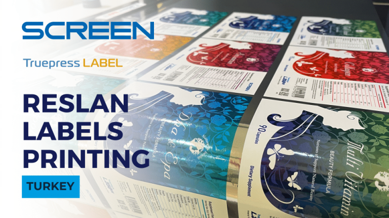 Reslan Labels Printing installs SCREEN Truepress LABEL 350UV SAI S 7 ...