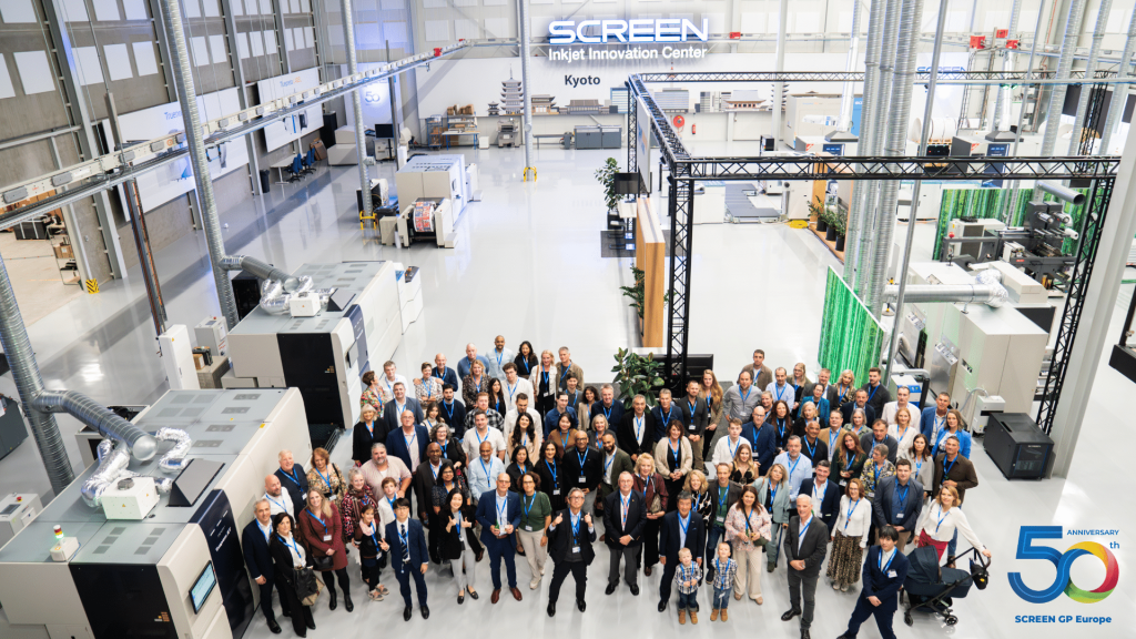 SCREEN Europe Celebrates 50 years of Inkjet Innovation