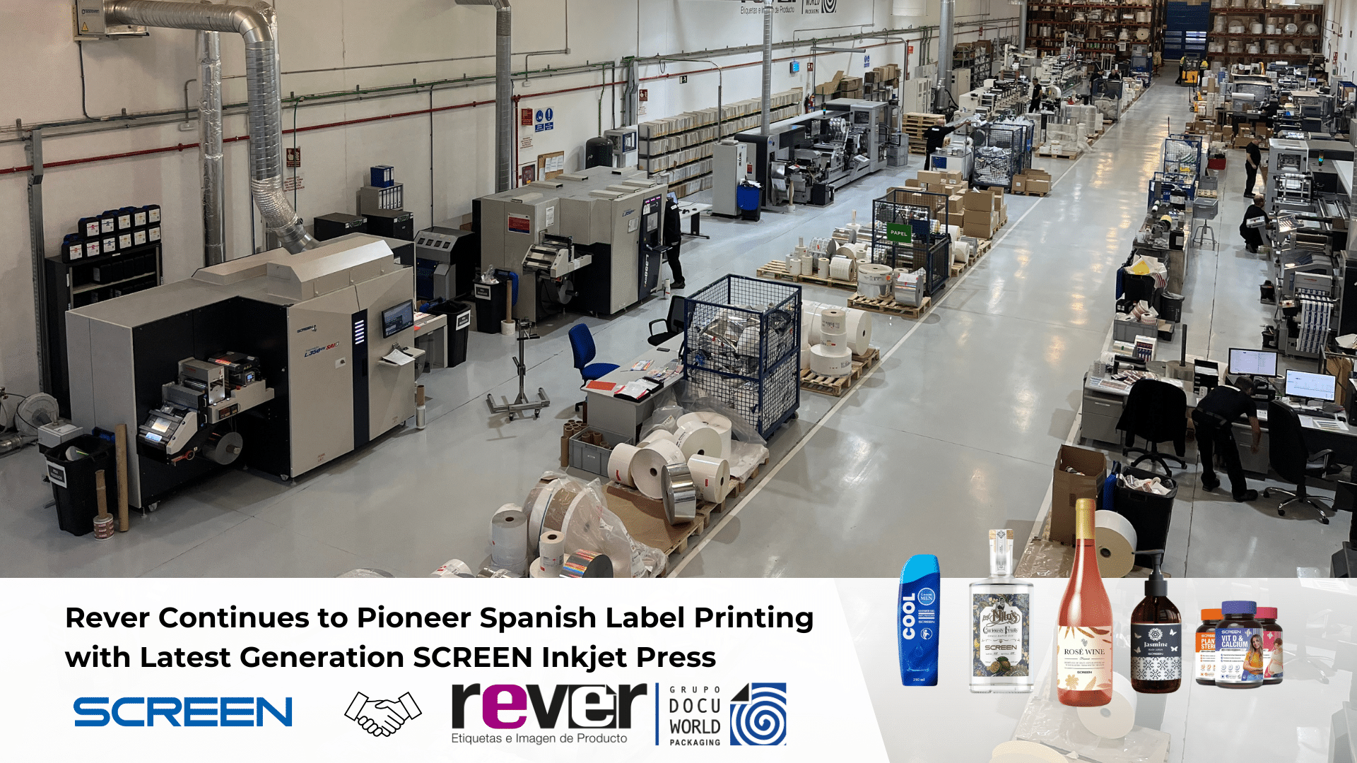 Rever Pioneers Spanish Label Printing
